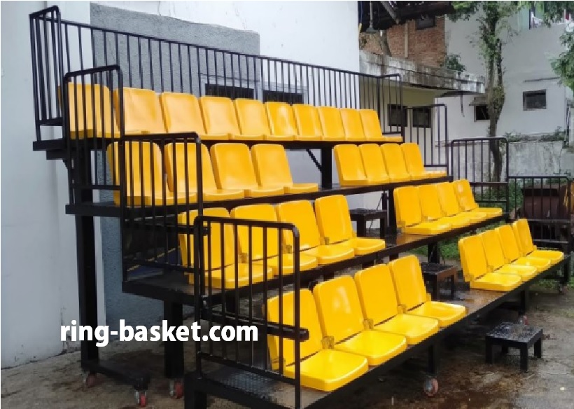 Kursi Tribun Teleskopik Kapasitas 34 Orang Model T-34F - Ring Basket ...