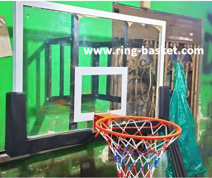 PAPAN PANTUL BASKET RUMAHAN - UKURAN 80X120 CM - BRACKET DINDING - Ring ...